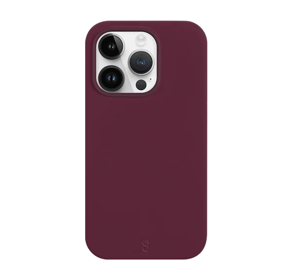 LOGiiX | Vibrance Silicone Case for iPhone 15 Pro - Burgundy | LGX-136 ...