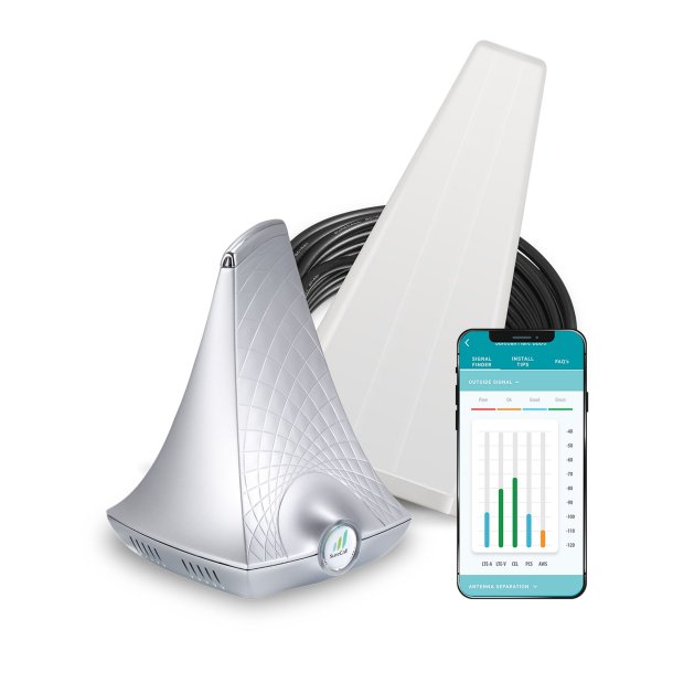 SureCall | Flare Plus High-Performance Cell Phone Signal Booster w/Blu ...