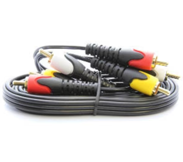 Ultralink | Stereo Audio Video Cable 3 RCA to 3 RCA 6ft / 2M | UHS147 ...